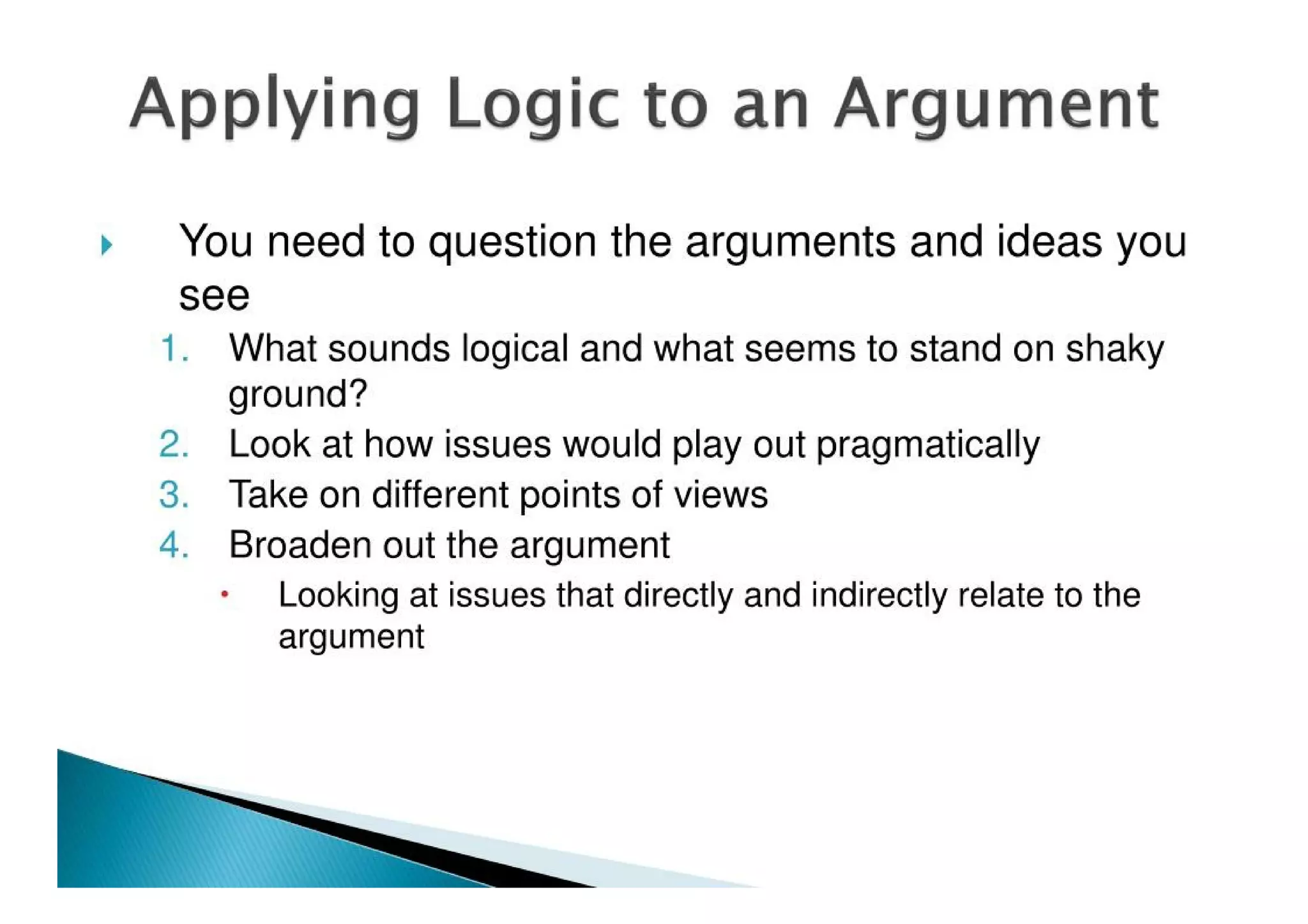 The Argumentative Speech | PDF