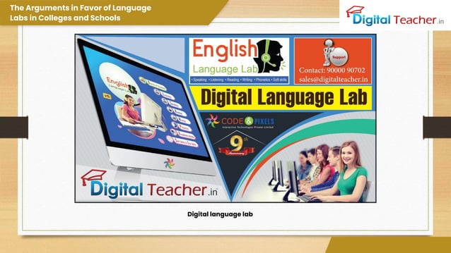 The Arguments in Favor of Language Labs in Colleges and Schools | PPT