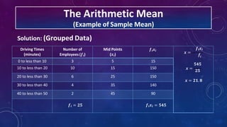 The Arithmetic Mean.pptx