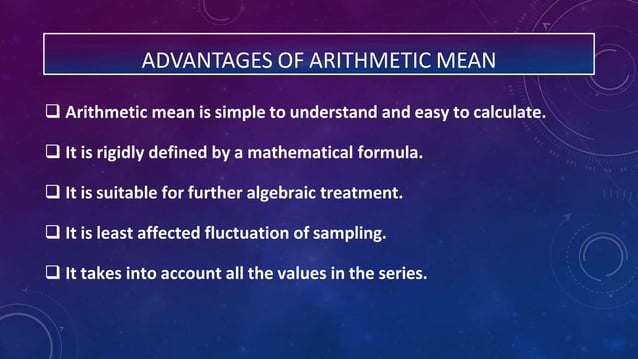 The Arithmetic Mean.pptx