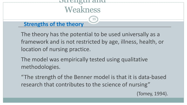 .Dr. Patricia Benner novice to expert theory | PPTX