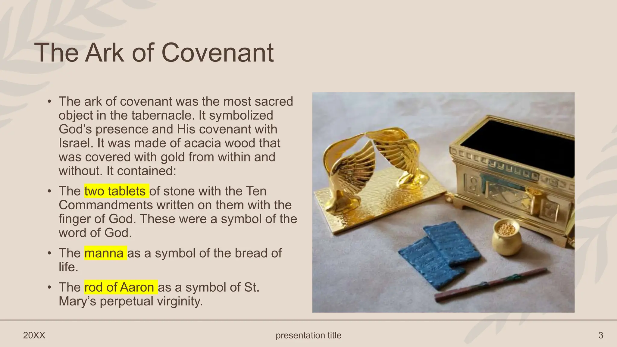 The Ark Of Covenant for elementary level .pptx