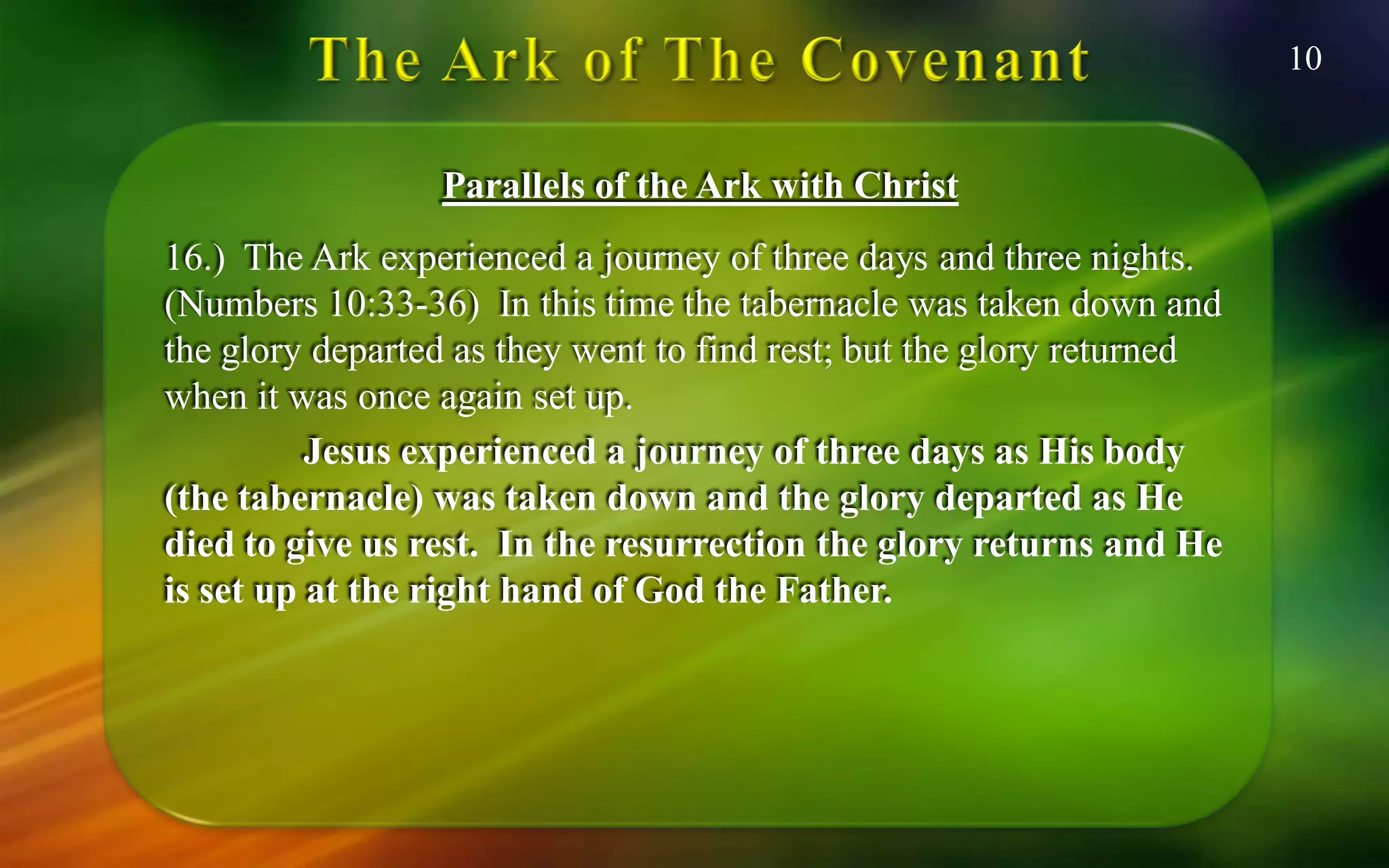 The ark of the covenant | PDF