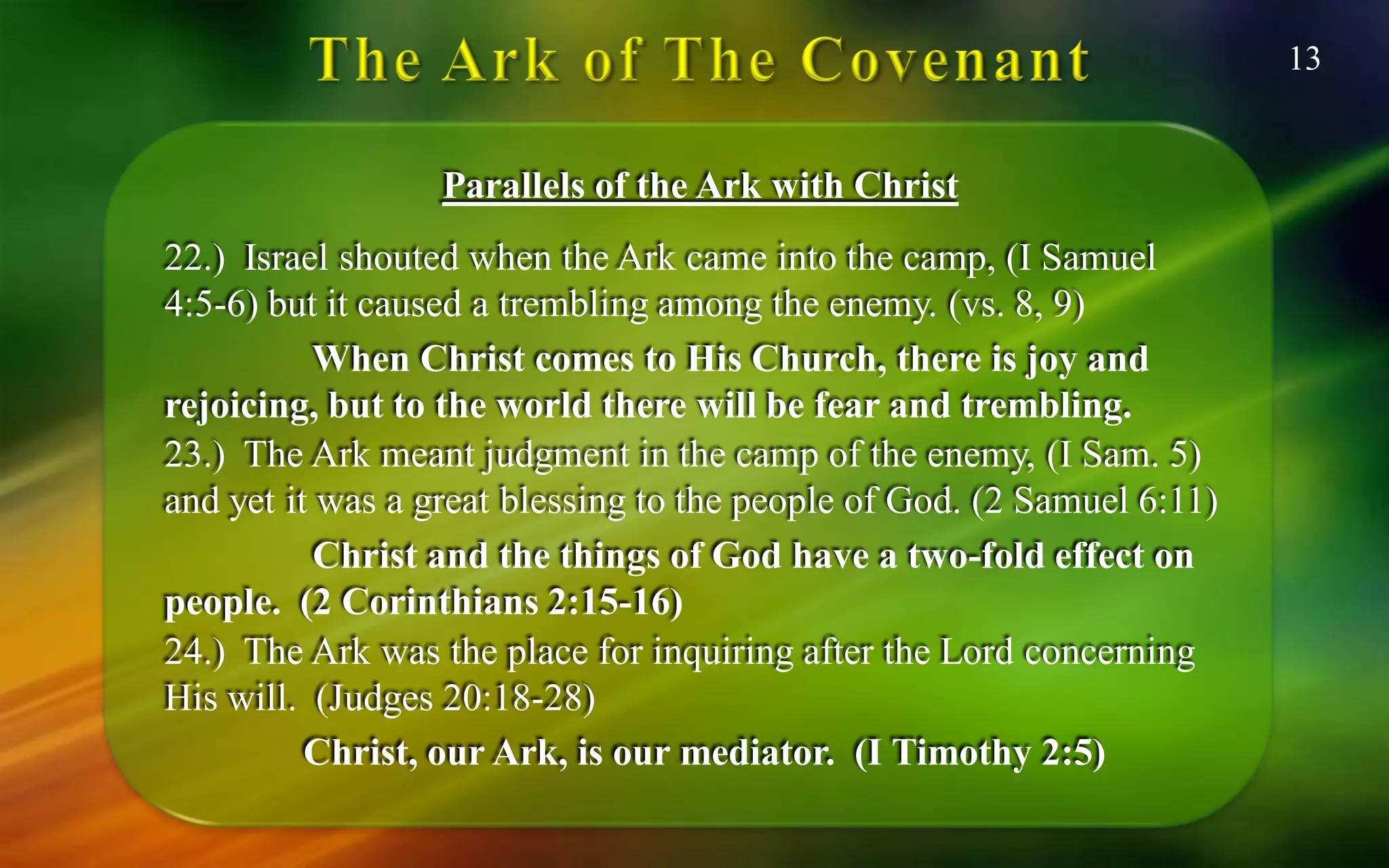 The ark of the covenant | PDF