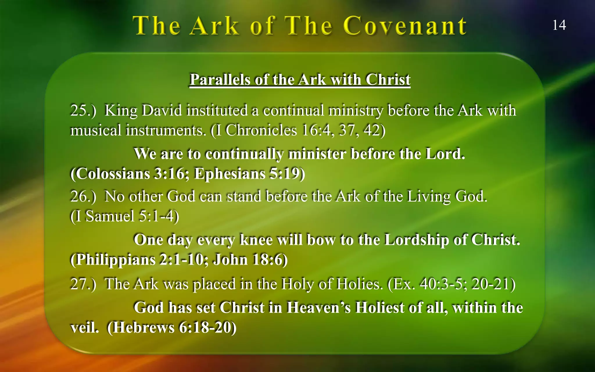 The ark of the covenant | PDF