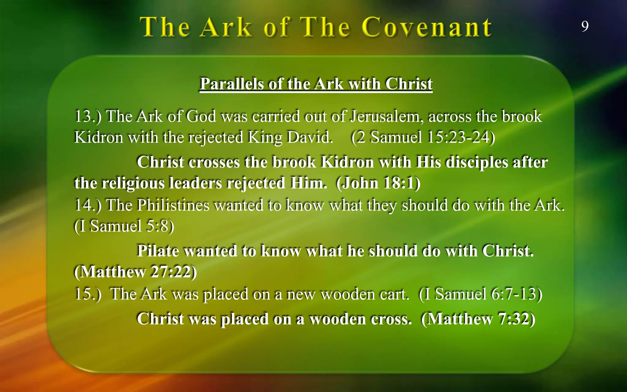 The ark of the covenant | PDF