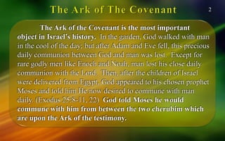 The ark of the covenant | PDF