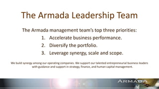 The Armada Slide Deck | PPTX
