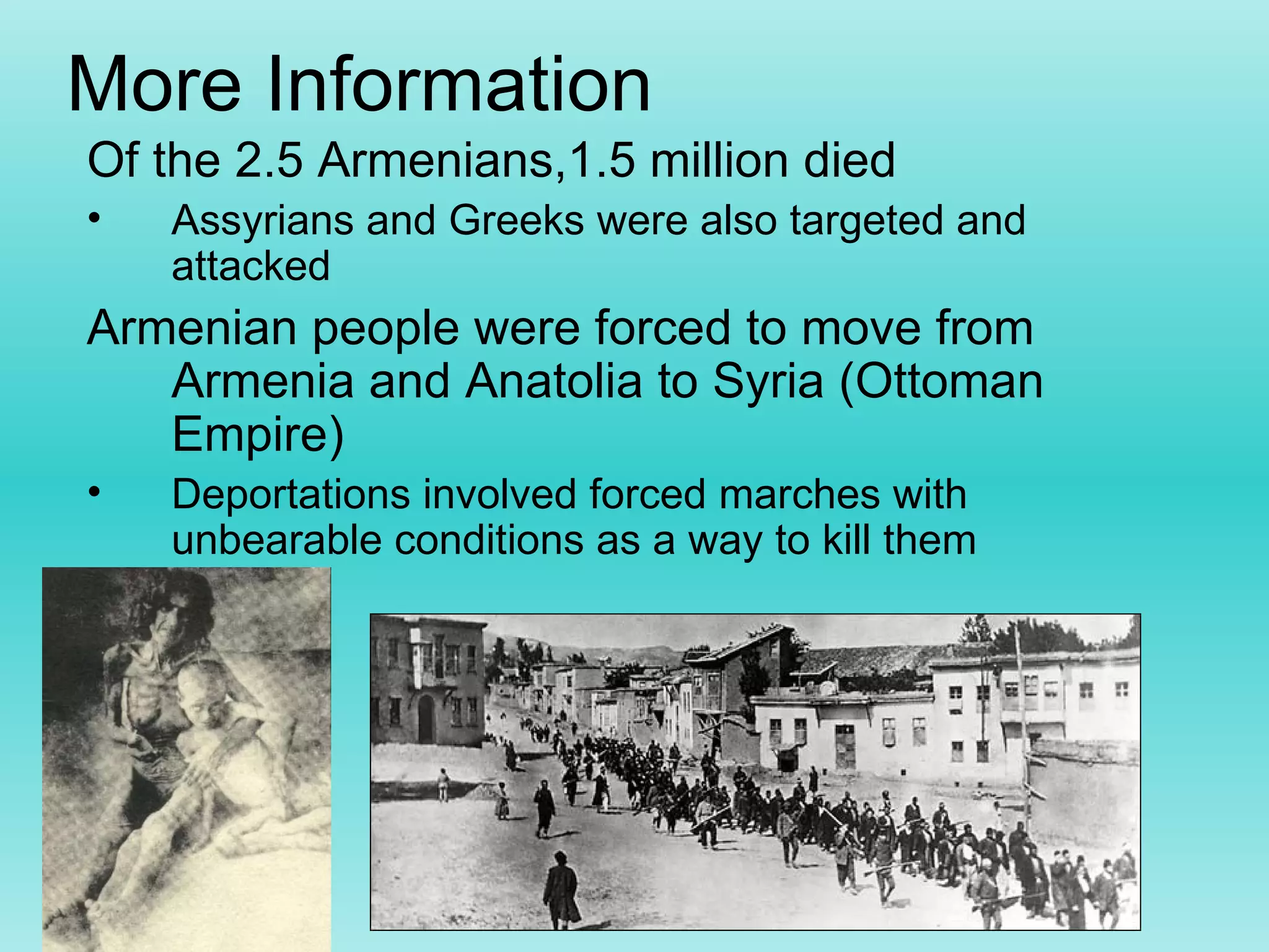 The armenian genocide | PPT