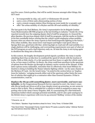 The Armies After Fcs | PDF | Defense Industry | Industries