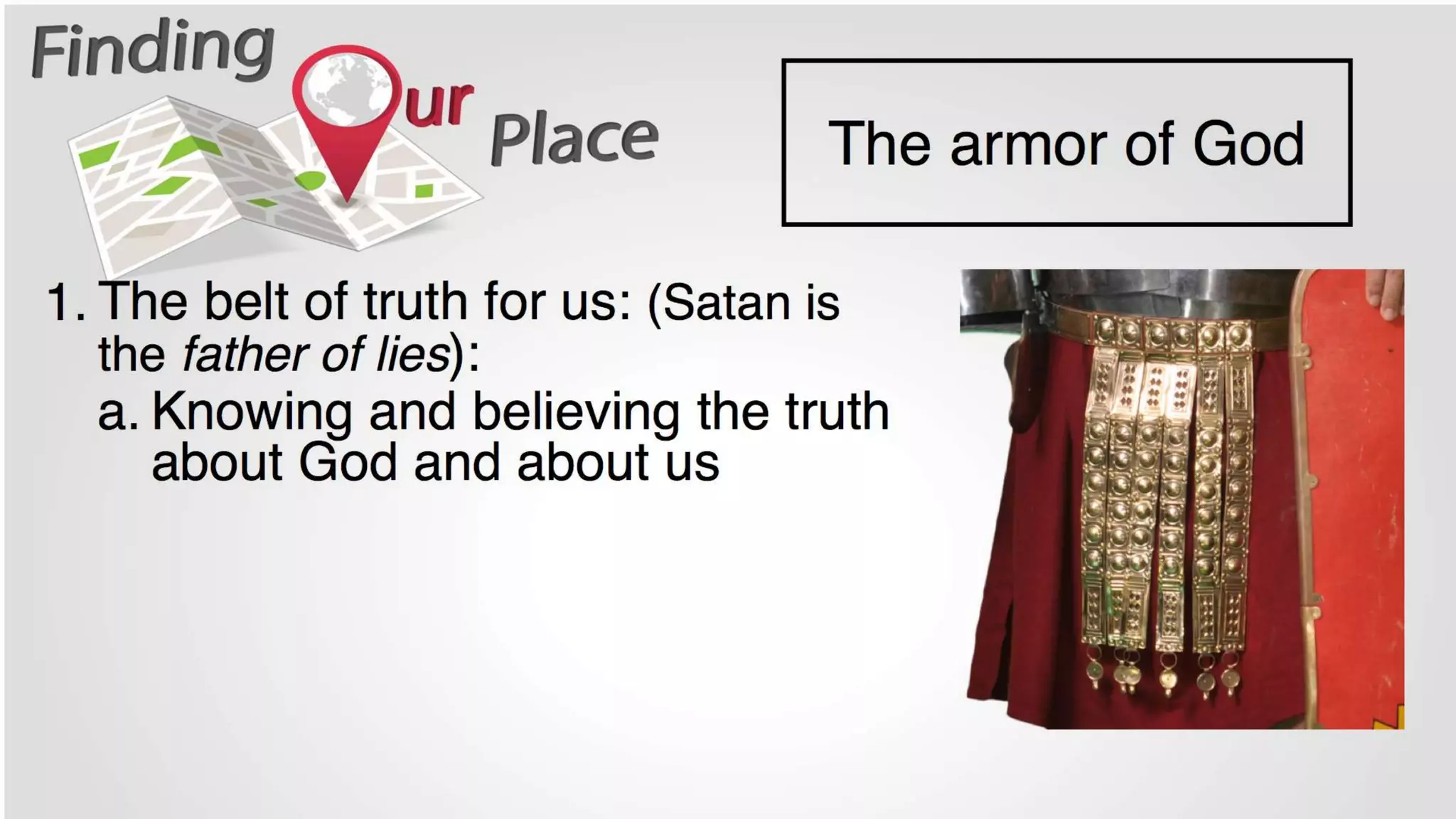 The Armor of God - Sermon - Ron Kool | PPT
