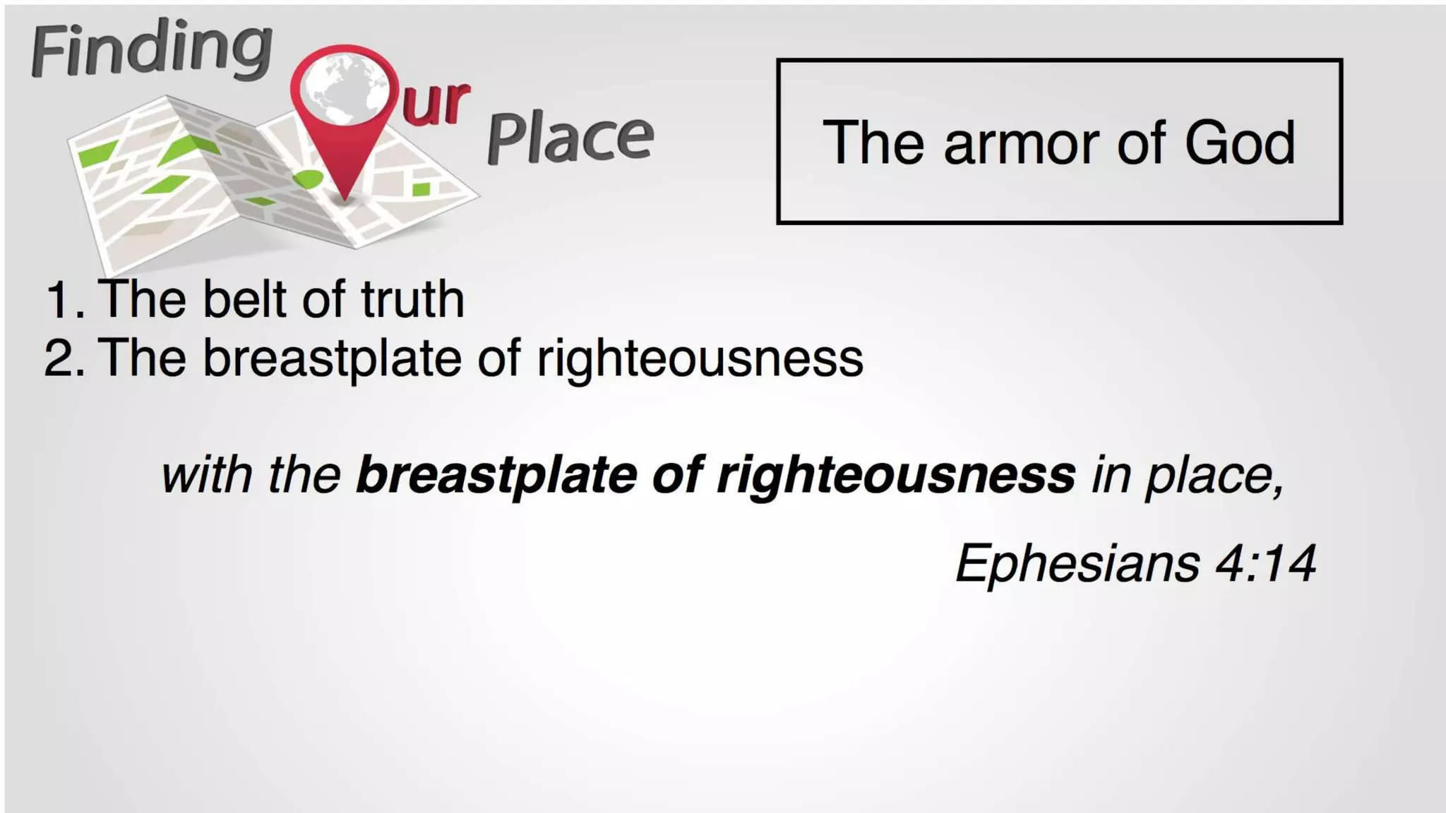 The Armor of God - Sermon - Ron Kool | PPT
