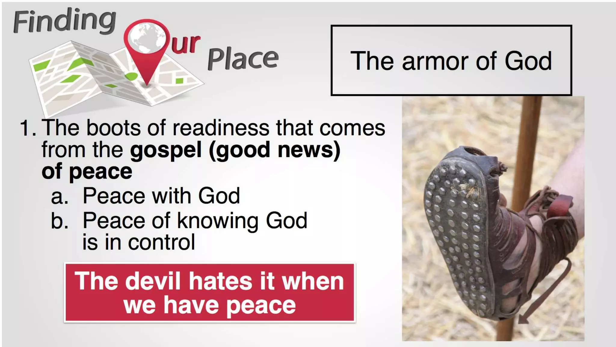 The Armor of God - Sermon - Ron Kool | PPT