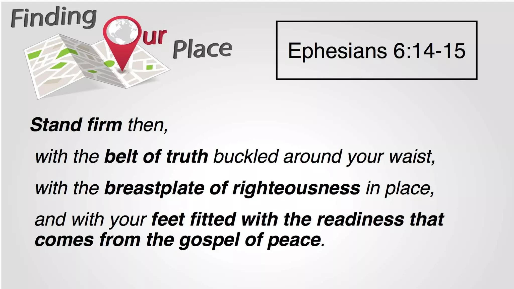 The Armor of God - Sermon - Ron Kool | PPT