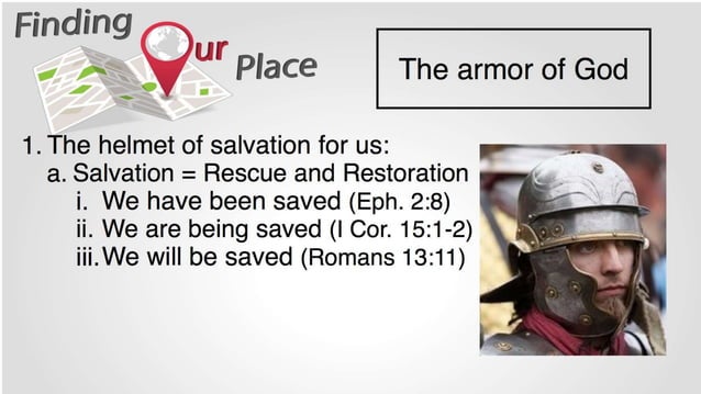 The Armor of God - Sermon - Ron Kool | PPTX