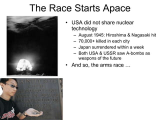 The arms race web | PPT
