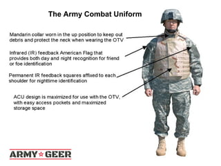 The army combat uniform | PPT