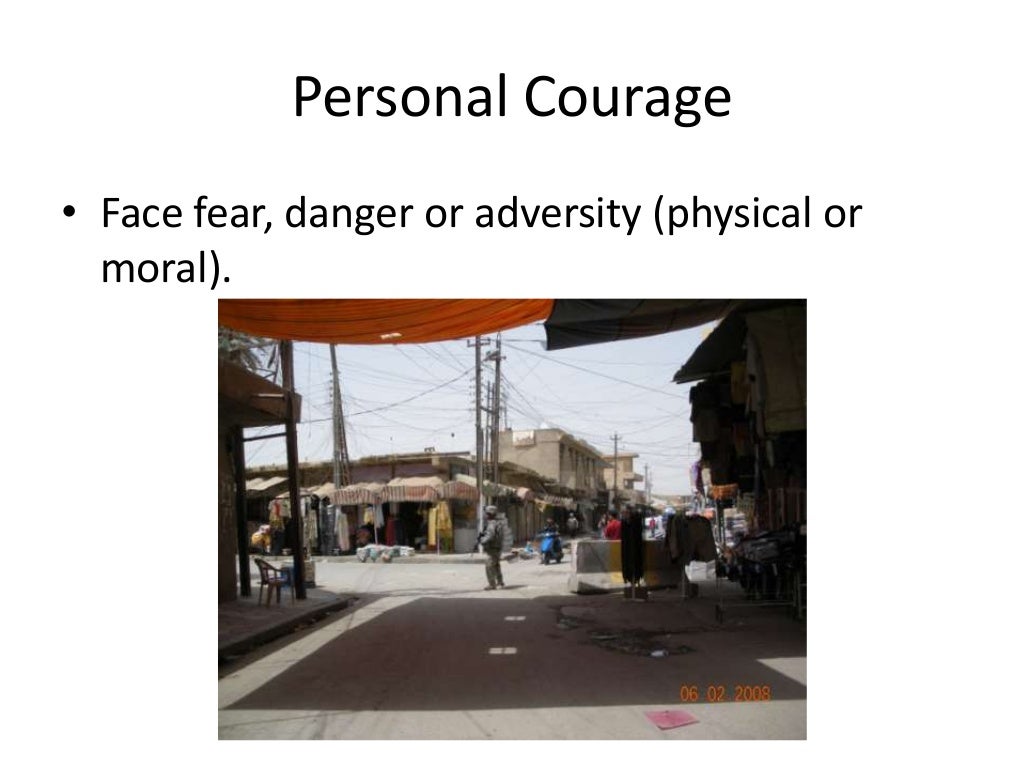 The army values storyboard