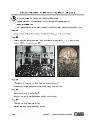 The Arrival Discussion Questions - Chapter 2 | PDF