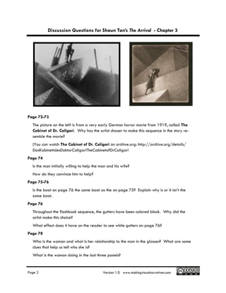 The Arrival Discussion Questions - Chapter 3 | PDF