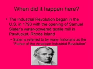 The Arrival Of Industry | PPT