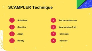 Tools for Innovativeness: Cognitive Skills | PPTX
