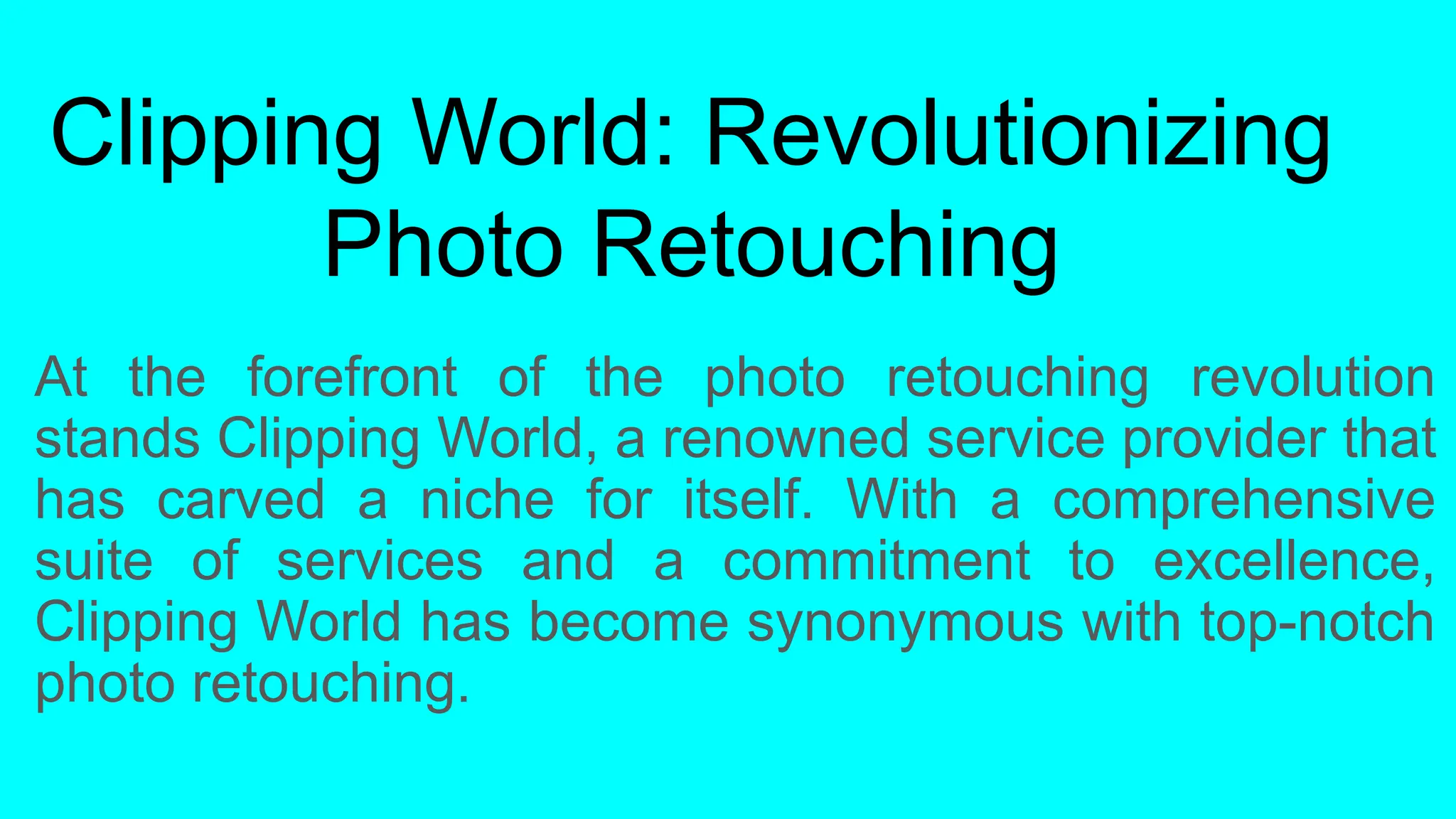 The Art and Importance of Photo Retouching.pdf