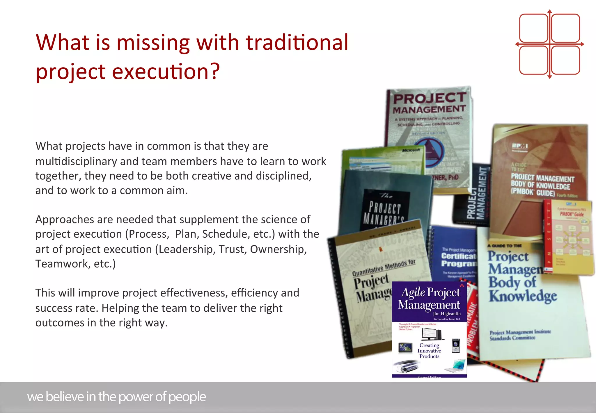 The art and sciance of project execution | PDF