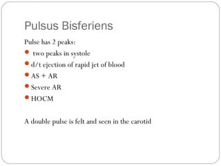 The arterial pulse | PPT