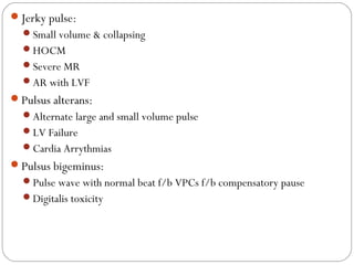 The arterial pulse | PPT