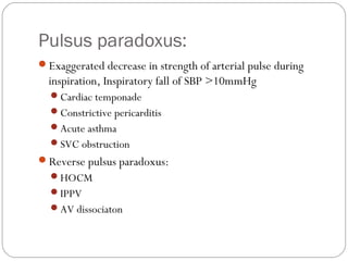 The arterial pulse | PPT