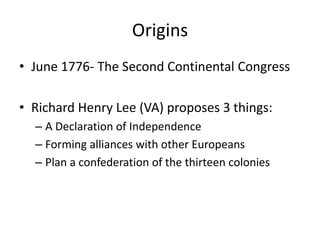 The Articles of Confederation | PPTX | Civic affairs | Politics