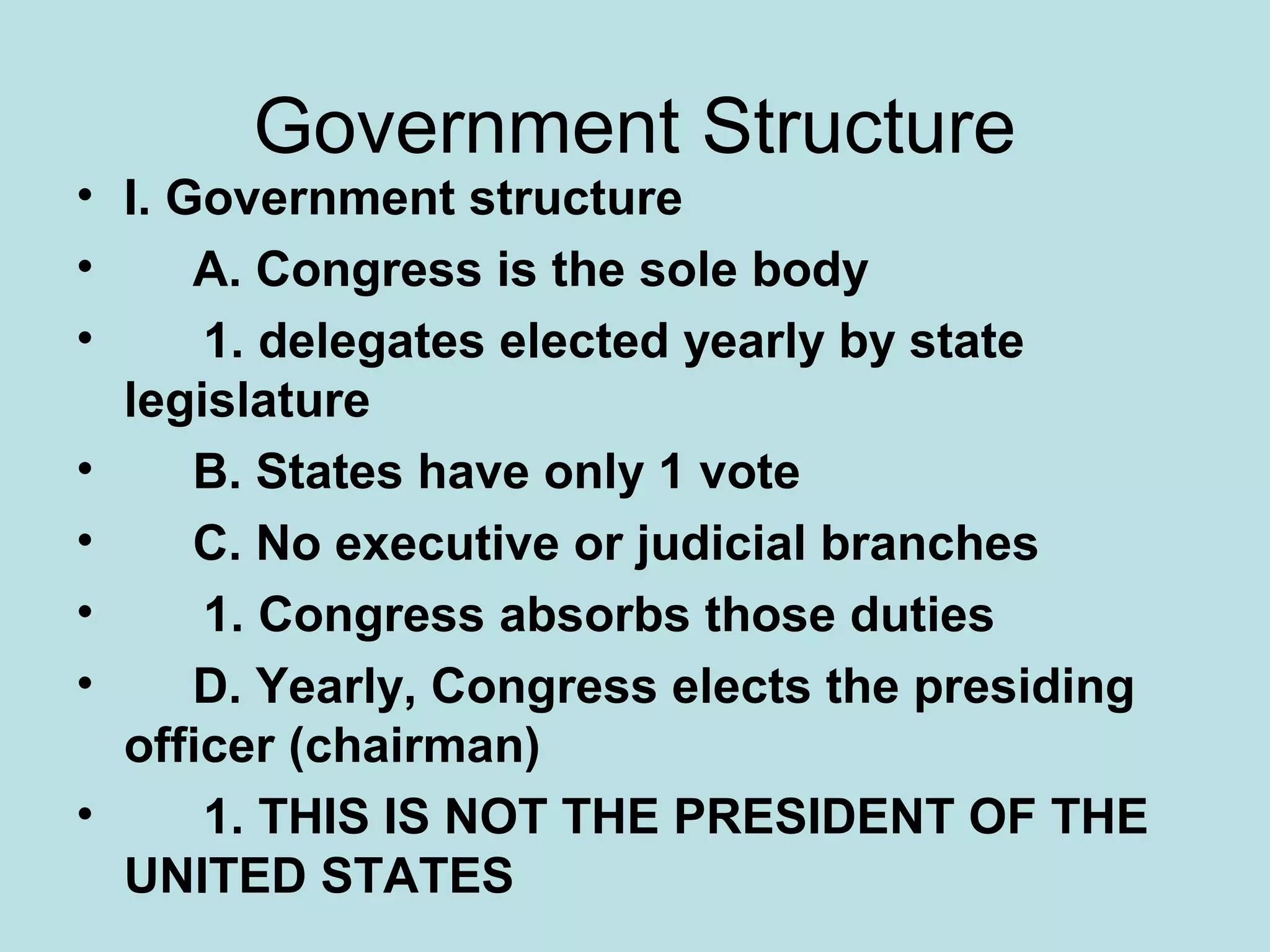 The Articles of Confederation | PPT