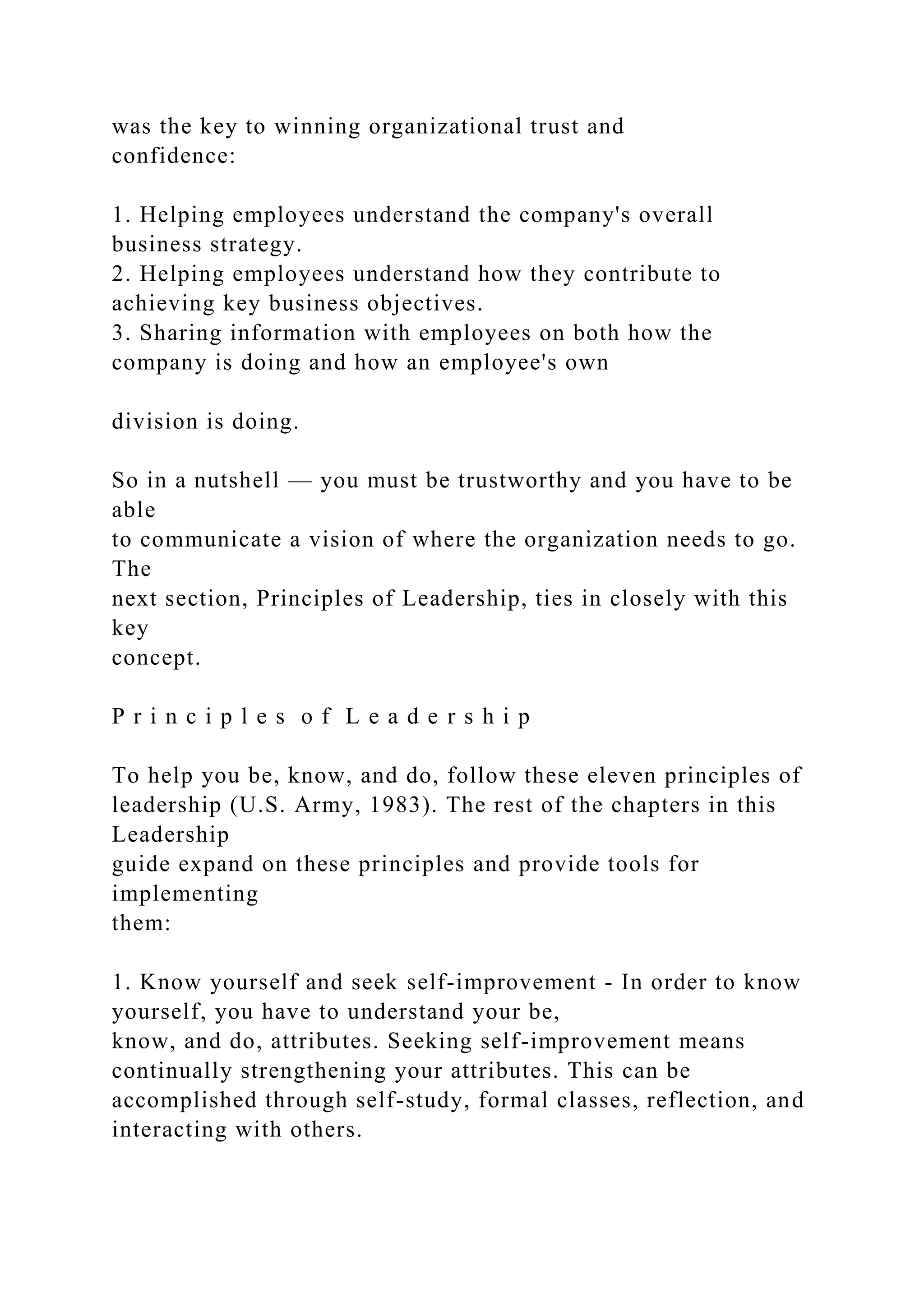 The article The Four Pillars Leadership, Management, Command.docx