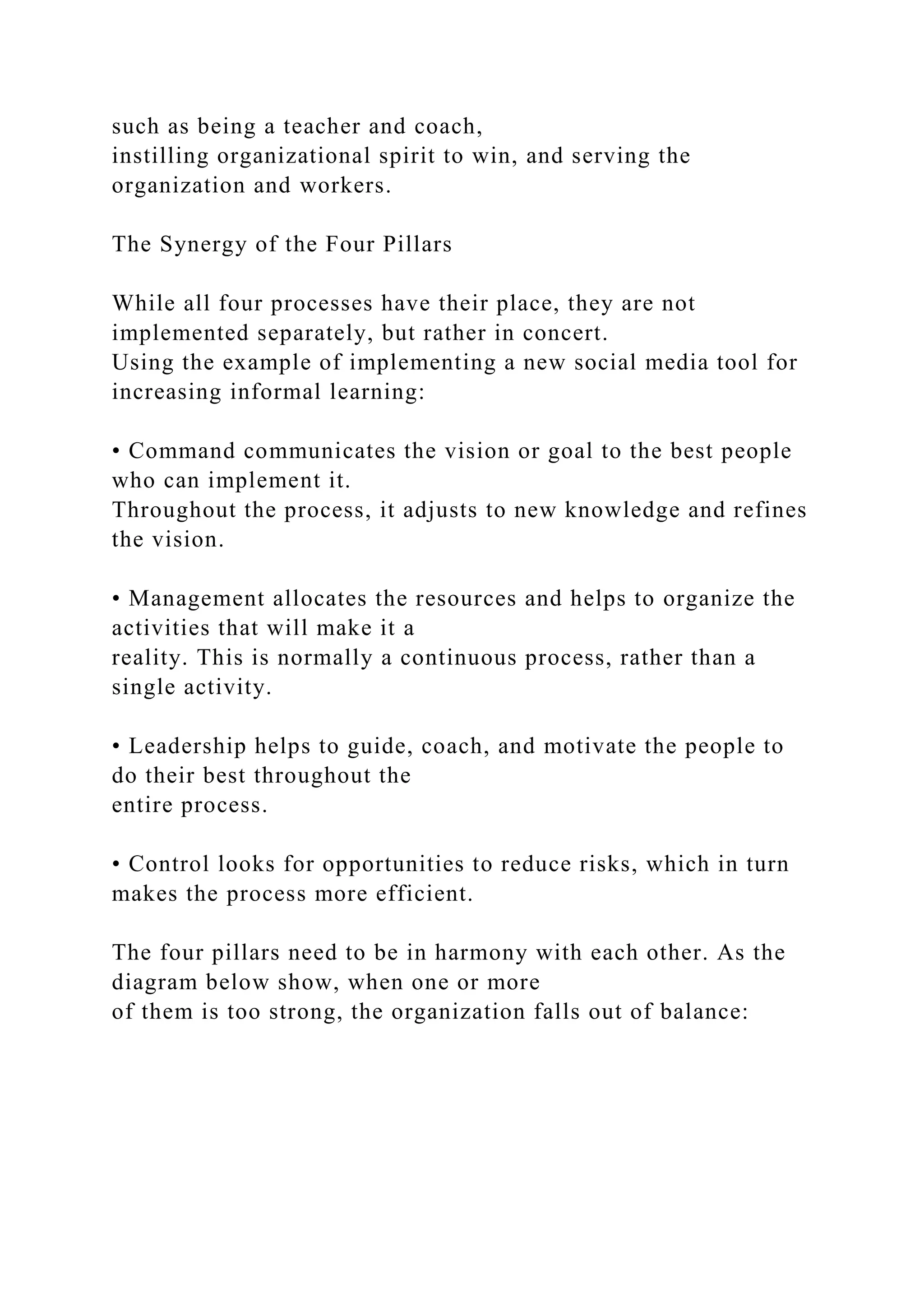 The article The Four Pillars Leadership, Management, Command.docx