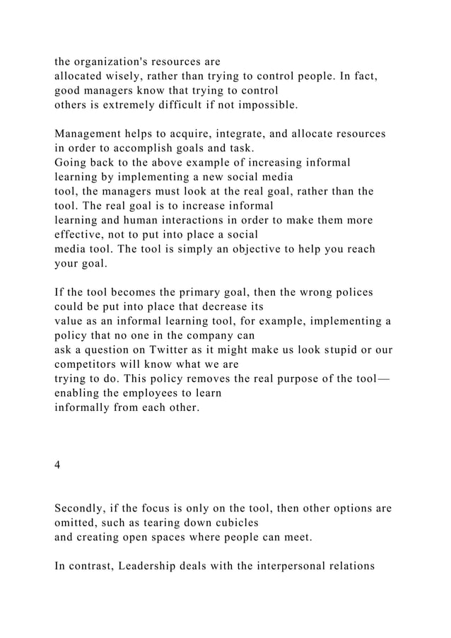 The article The Four Pillars Leadership, Management, Command.docx