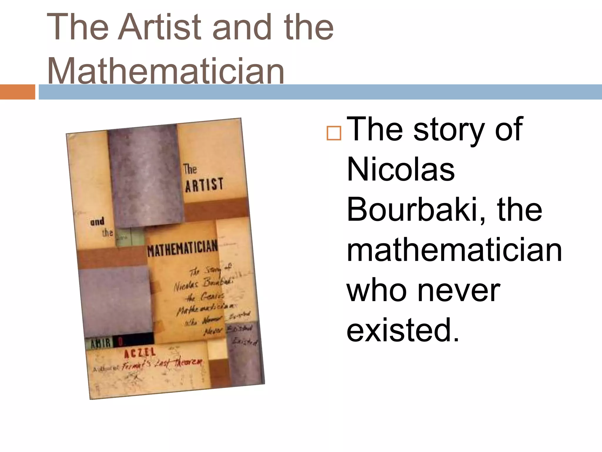 The Artist And The Mathematician | PPTX | Physics | Science