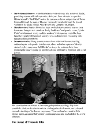 The Artistry and Impact of Women in Literature and Film.pdf