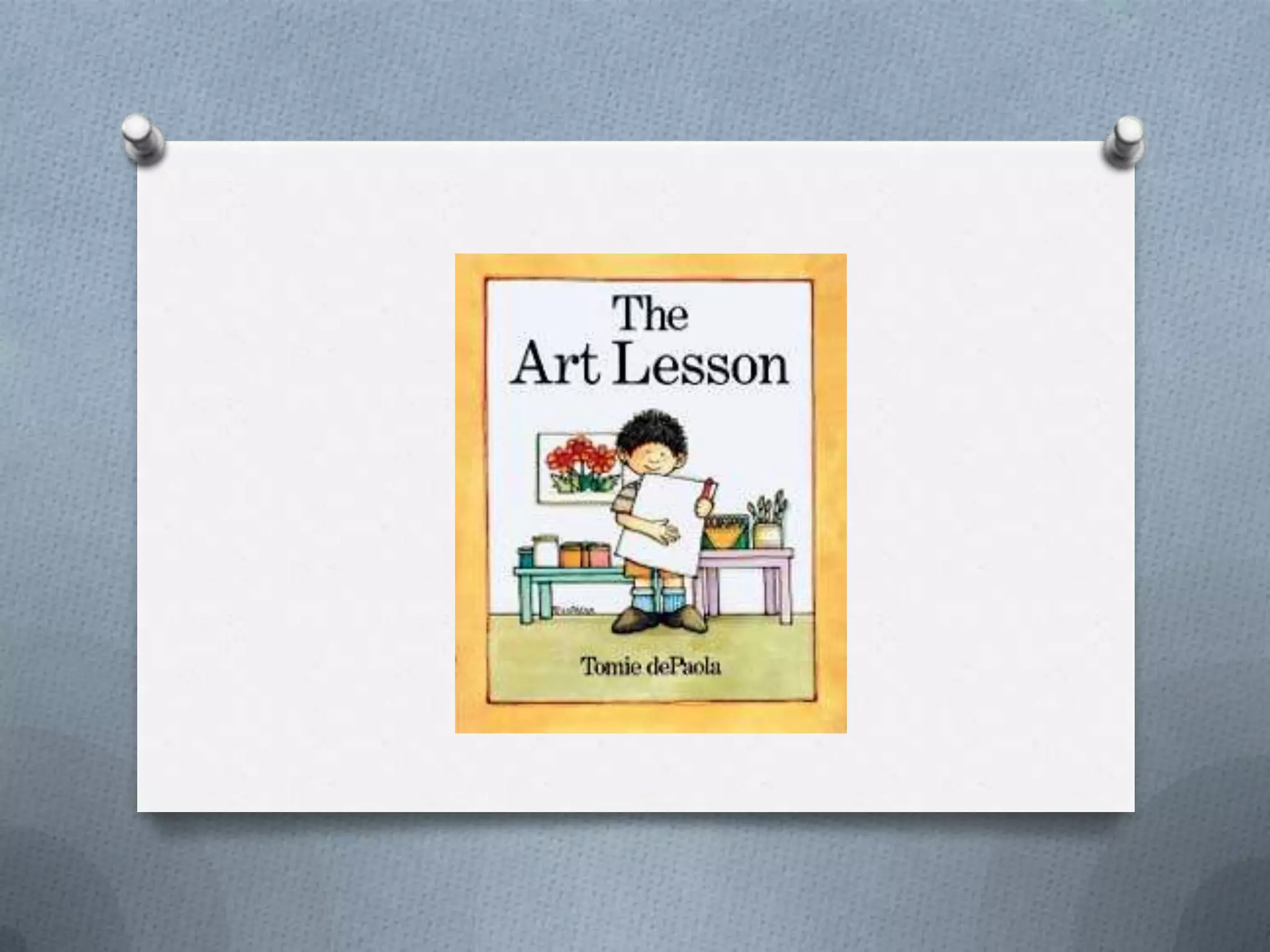 The Art Lesson HFW and Vocabulary | PPTX