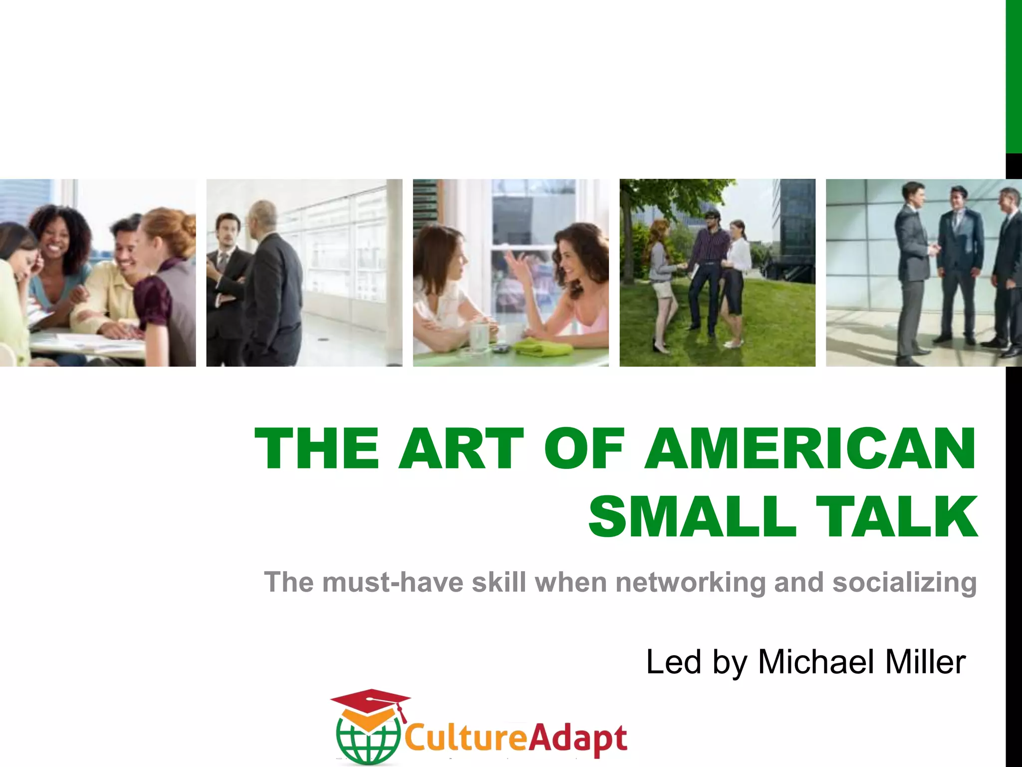 The Art of American Small Talk | PPTX