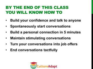 The Art of American Small Talk | PPTX