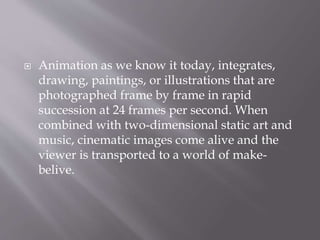 The Art of Animation | PPT