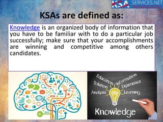 The Art of Answering KSA Questions | PPT