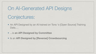 The Art of API Design, by David Biesack at Apiture | PDF | Web Development | Internet