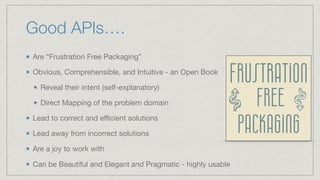 The Art of API Design, by David Biesack at Apiture | PDF | Web Development | Internet