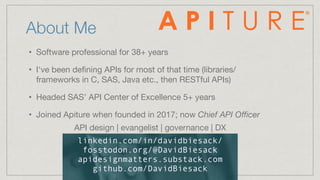 The Art of API Design, by David Biesack at Apiture | PDF | Web Development | Internet