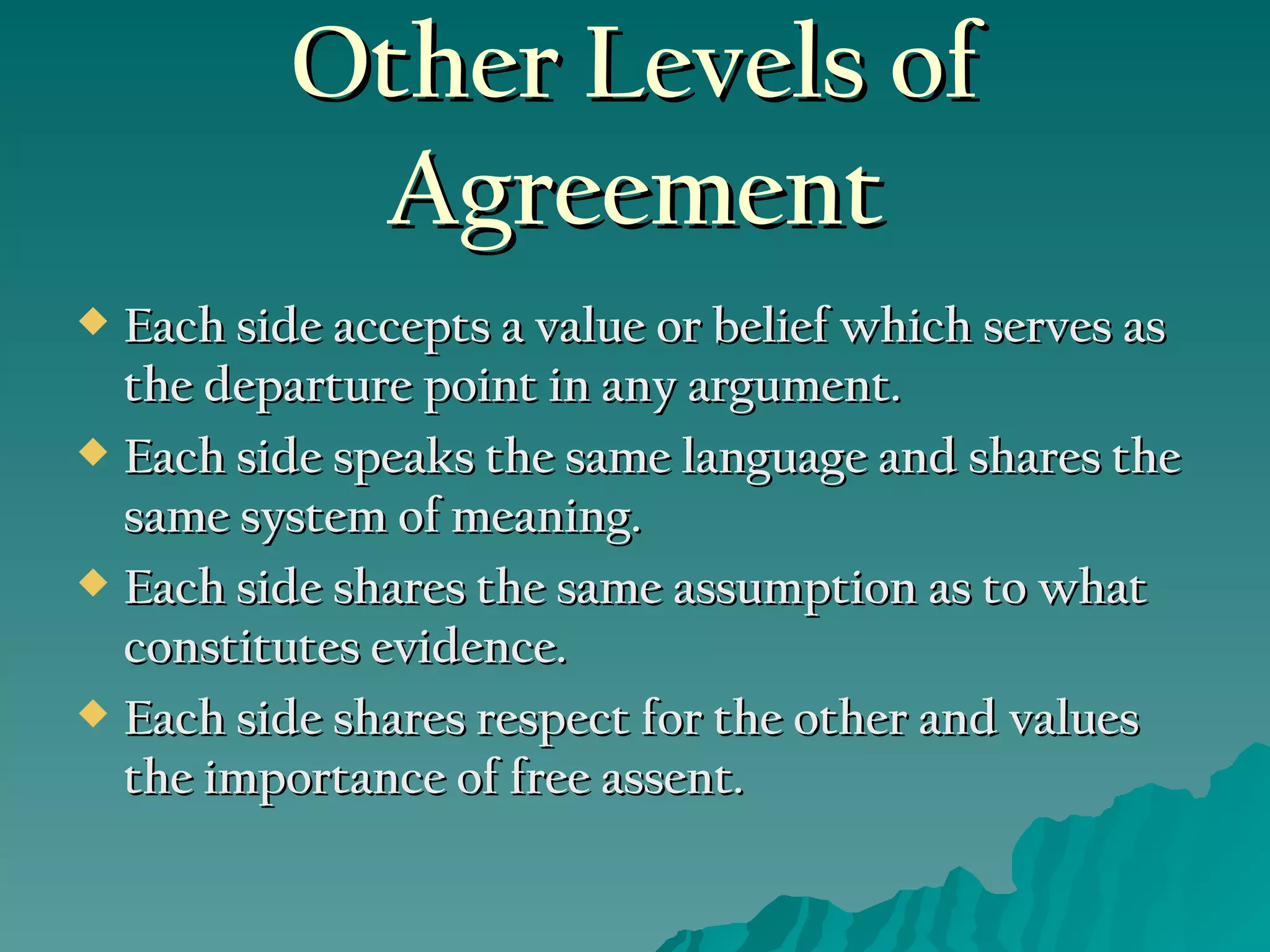 The Art of Argument 2 | PPT