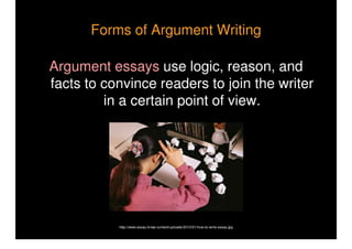 The Art Of Argument Writing | PDF