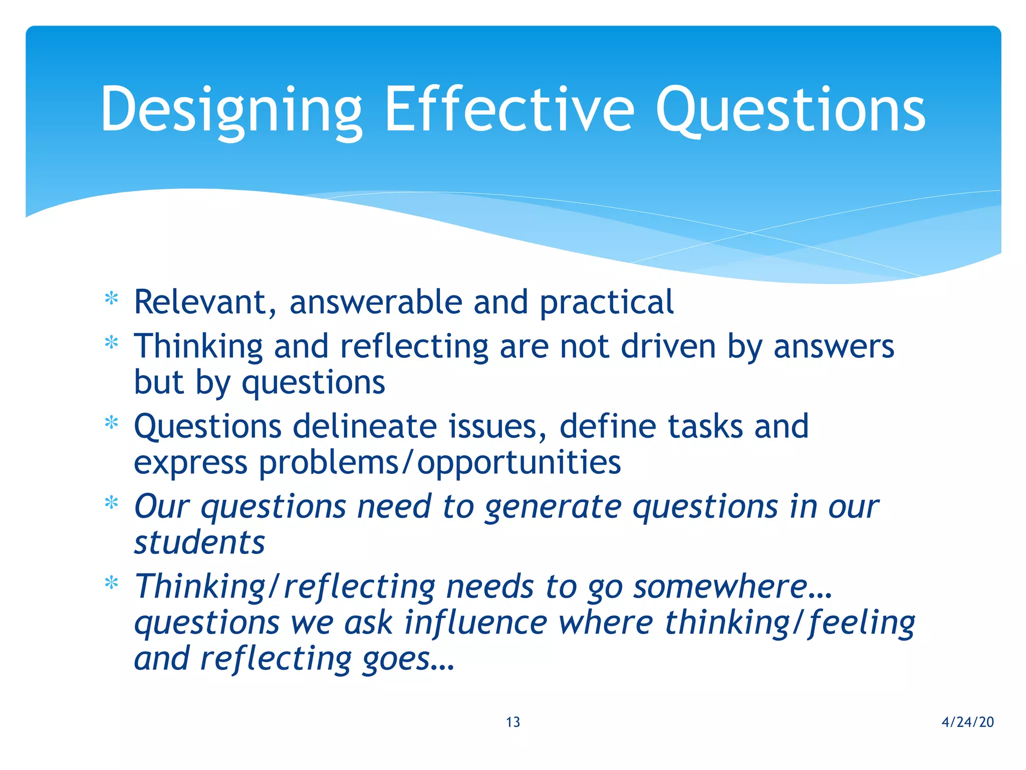 The Art of Asking Questions | PDF