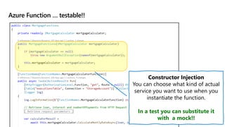 The art of Azure Functions (unit) testing and monitoring | PPT